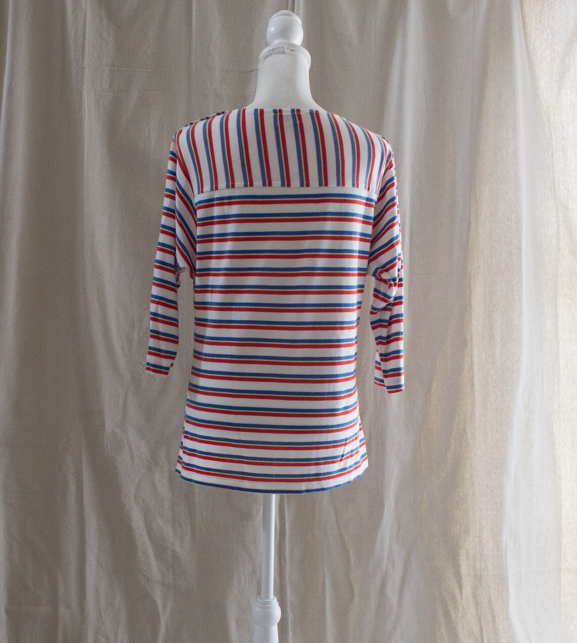 Vintage 1980s Striped Shirt - Etsy