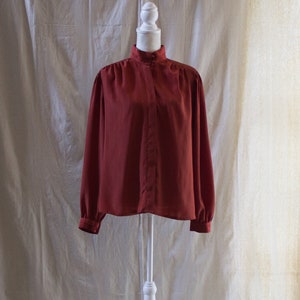 Rust Blouse - Etsy
