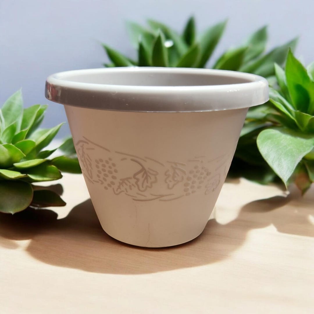 3 Inch Plastic Planter, Indoor/outdoor Plastic Planter - Etsy