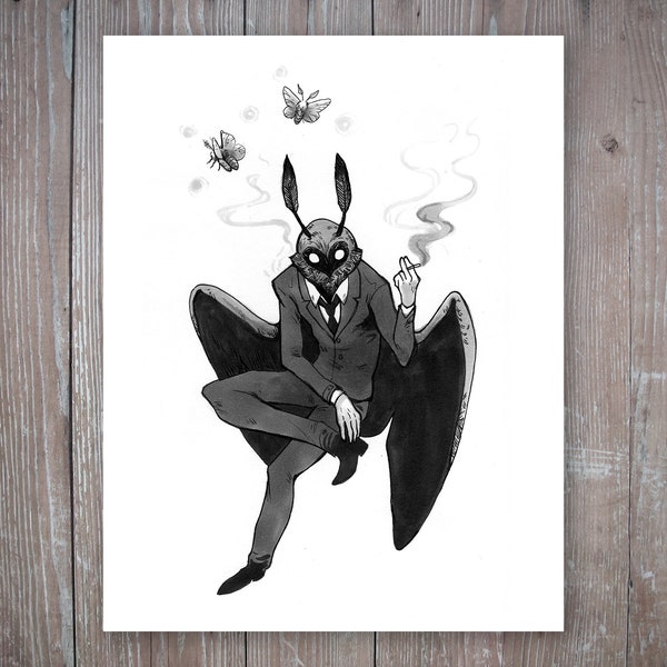 Anime Mothman - Etsy