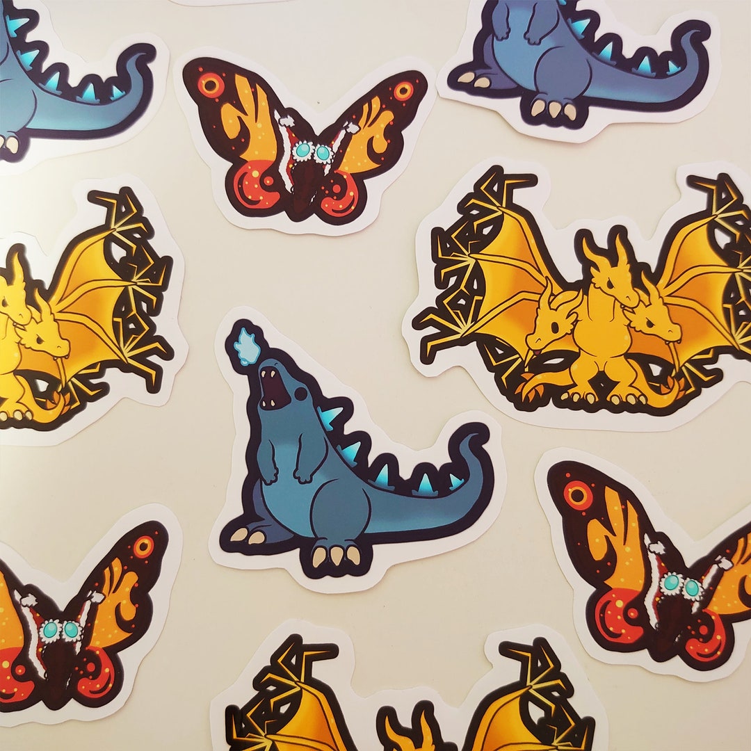 Godzilla King of Monsters Stickers - Etsy