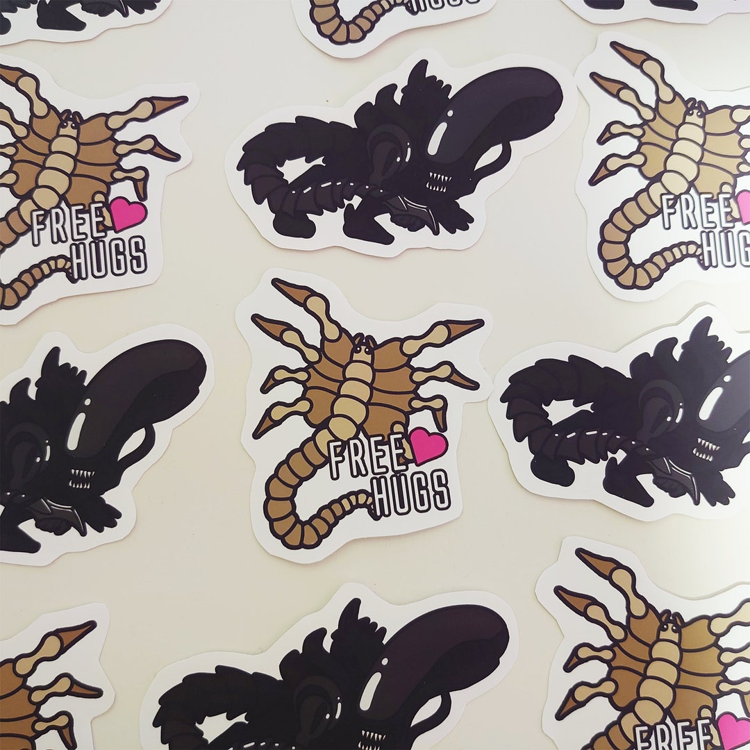 Alien Stickers - Etsy