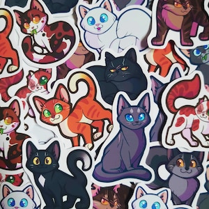Warrior Cats the Prophecy Begins Stickers - Etsy