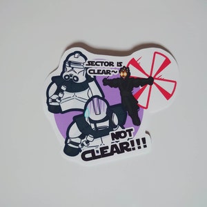 Star Wars Clone Trooper Stickers - Etsy