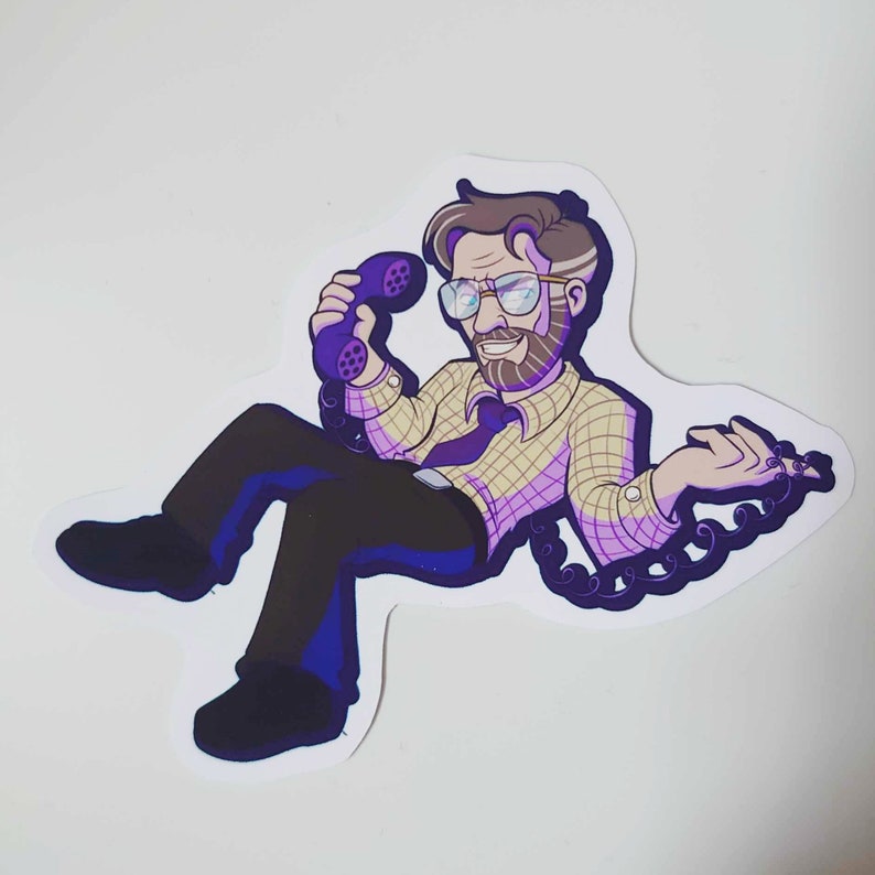 Five Nights at Freddy's William Afton Springtrap Stickers - Etsy