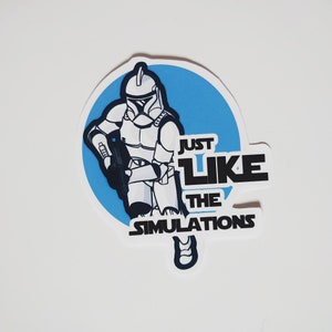 Star Wars Clone Trooper Stickers - Etsy