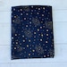 Midnight Blue Star Cotton Scarf: Celestial Hijab Shawl - Etsy
