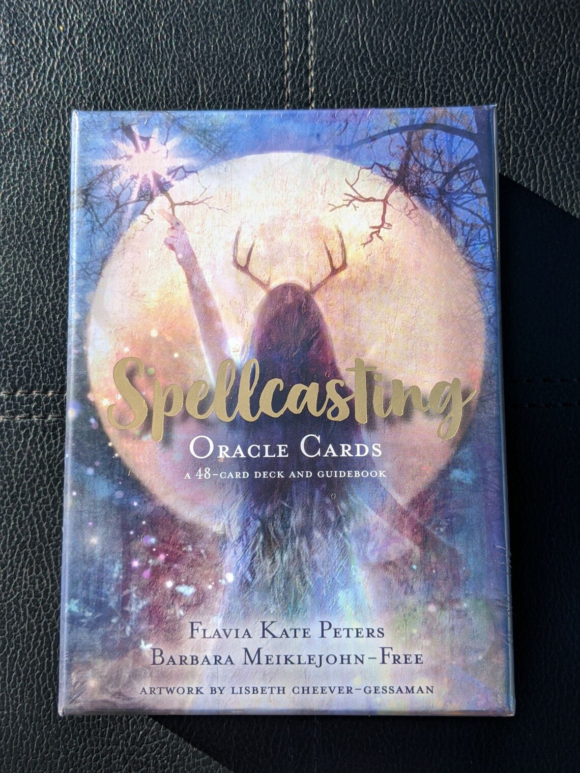 The Spellcasting Oracle Card Deck Selenite Stick Talk to - Etsy