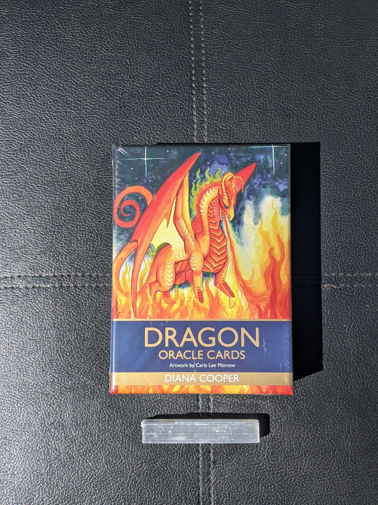 Dragon Oracle Card Deck Selenite Stick Connect With Your Guides ...