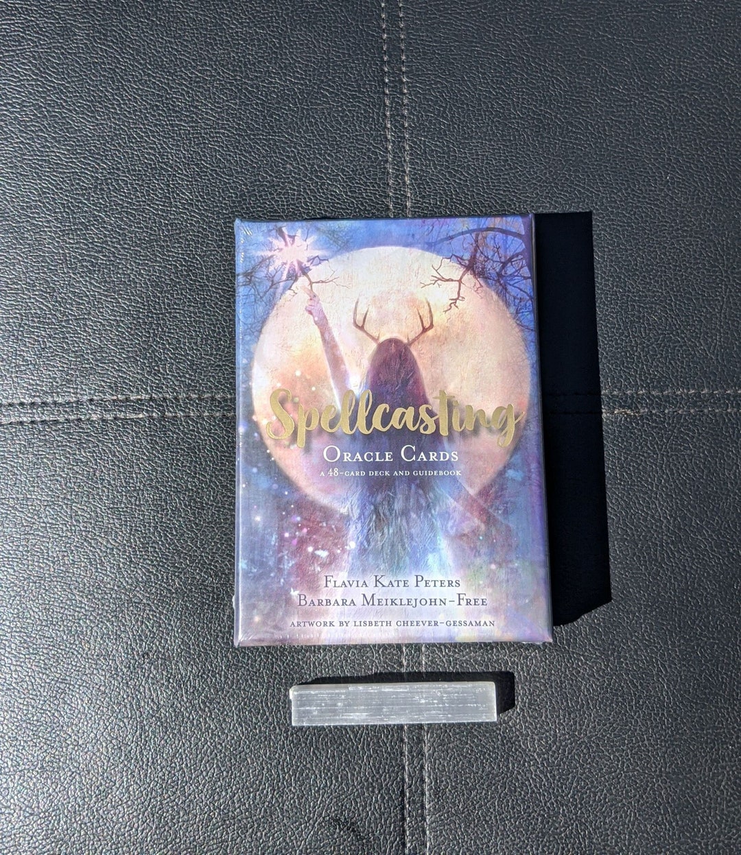 The Spellcasting Oracle Card Deck Selenite Stick Talk to Your Angels ...