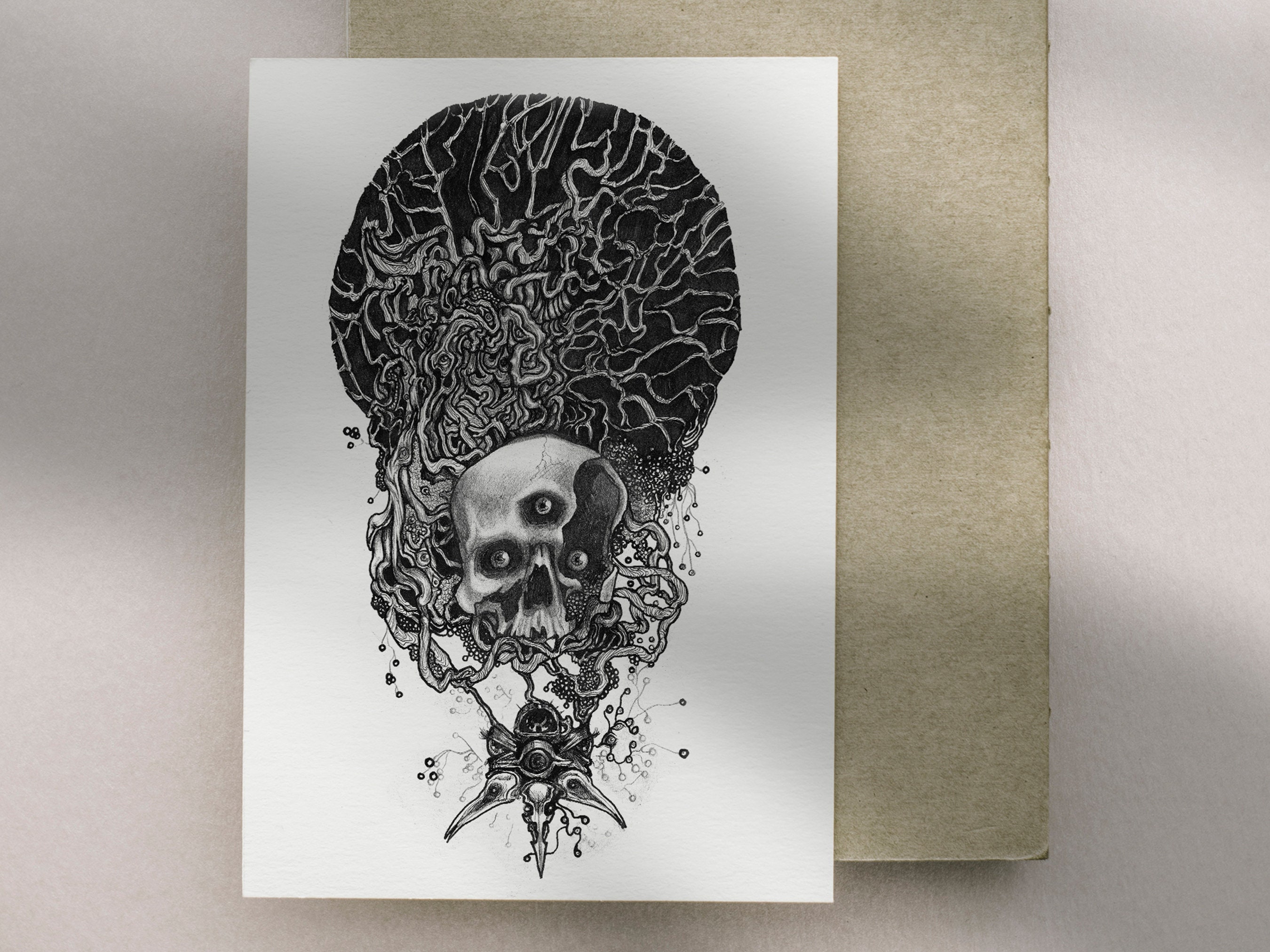 Horror Art Print Phobia Series Posters & Postcards - Etsy