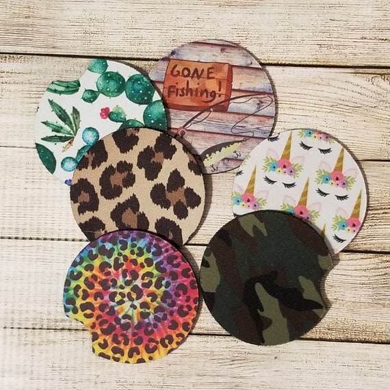 THIN Car Coasters Funny Car Coasters Car Coasters Set of 2 | Etsy