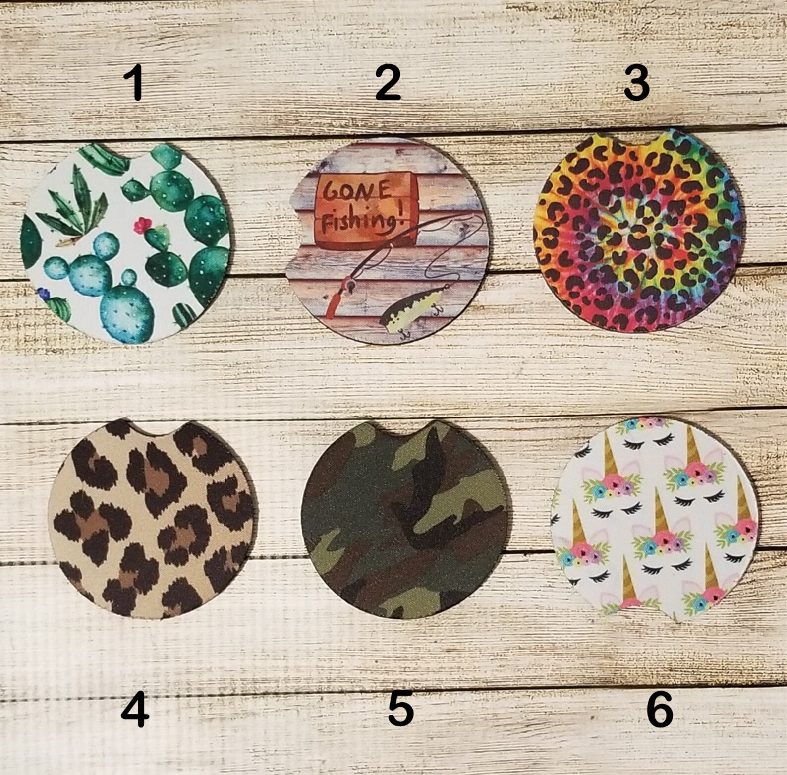 THIN Car Coasters Funny Car Coasters Car Coasters Set of 2 - Etsy