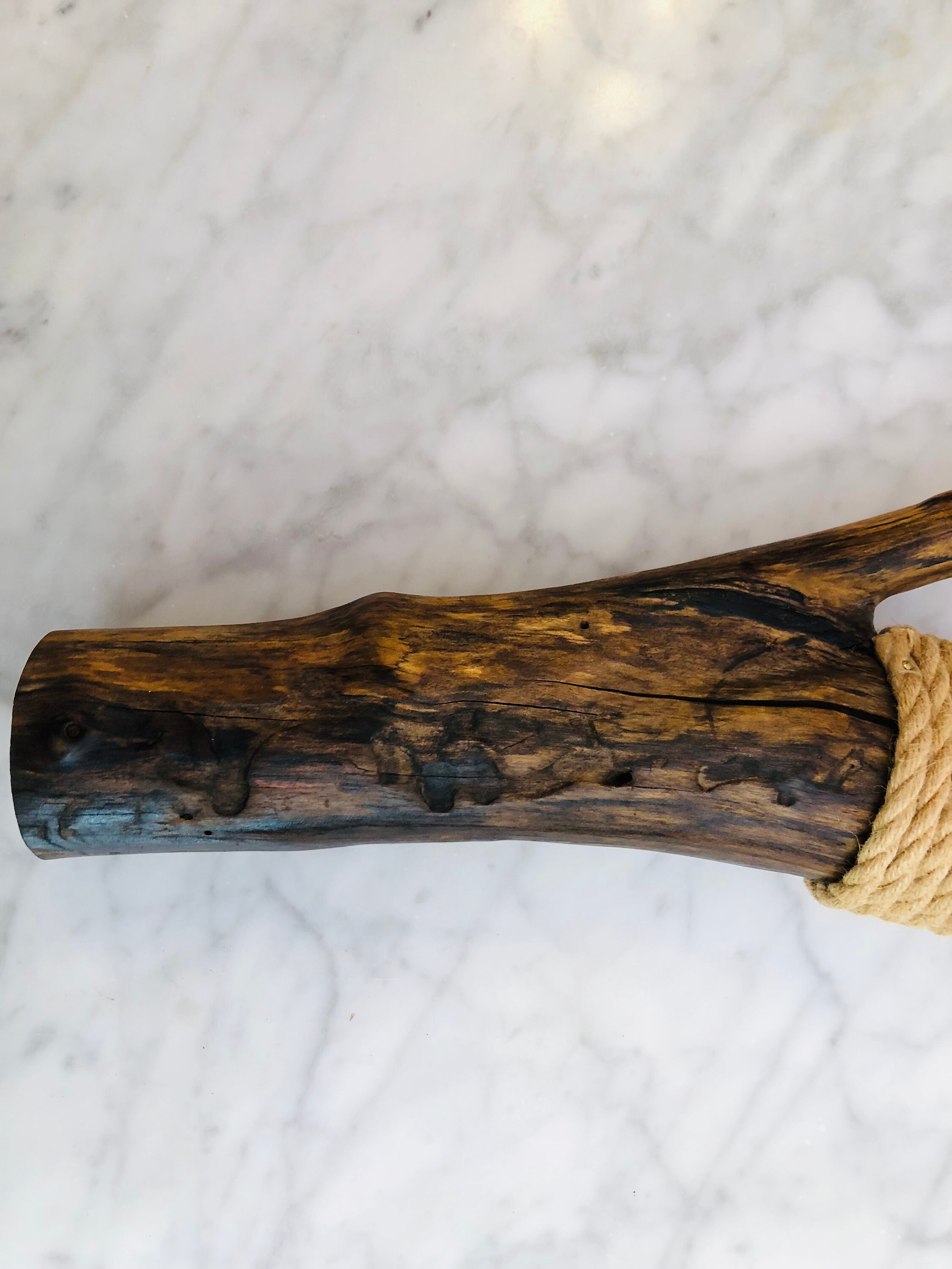 Driftwood in Tung Oil With Wrapped Rope - Etsy