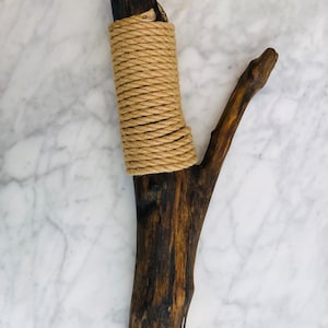 Driftwood in Tung Oil With Wrapped Rope - Etsy
