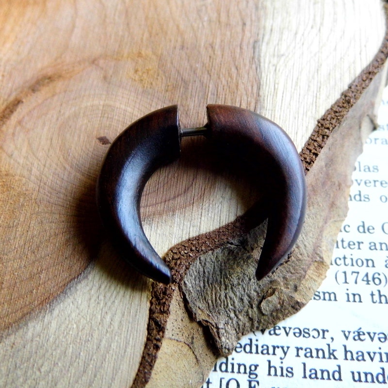 Fake Gauges Wood - Etsy