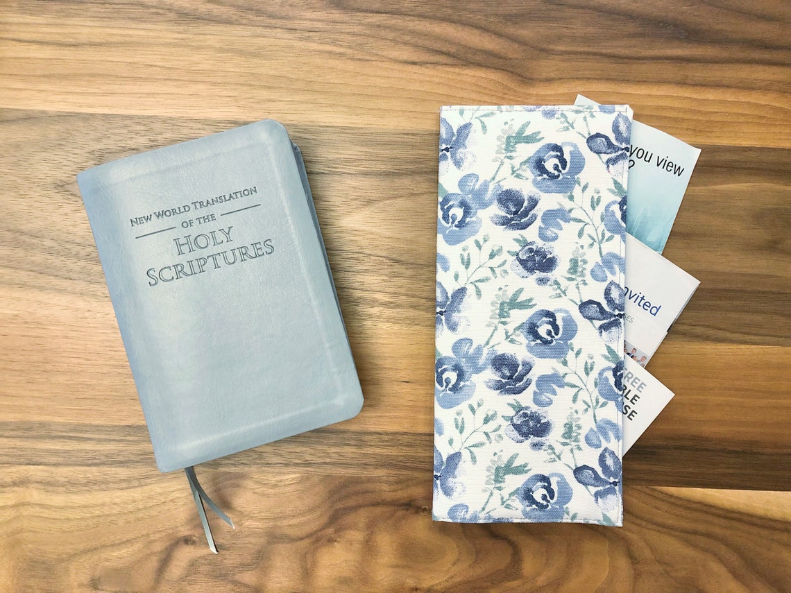 CUSTOM Tract Holder With Contact Card Pocket Folder Ministry Organizer ...