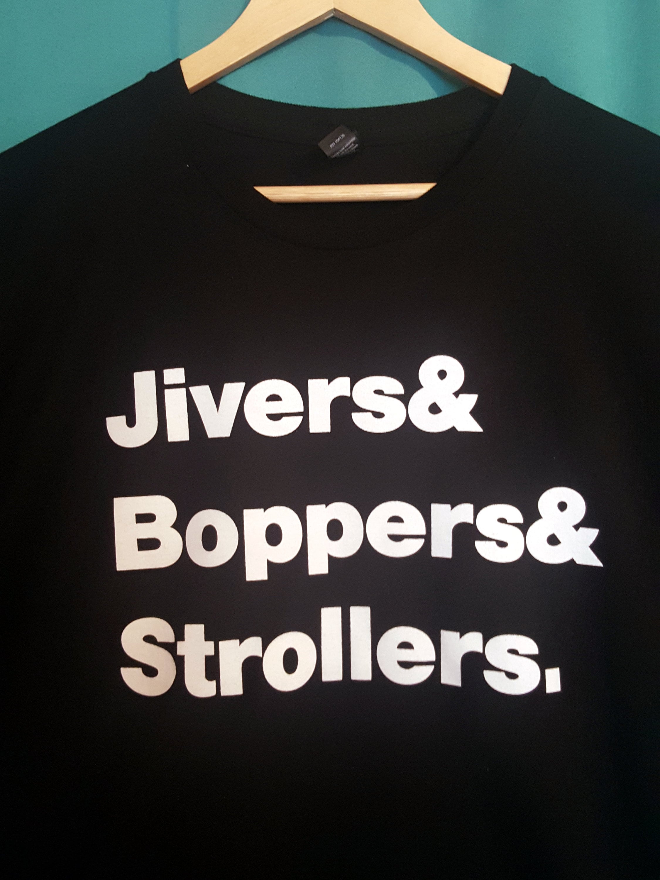 Jivers, Boppers & Strollers - Unisex/mens T-shirt - Rockabilly/top - Etsy