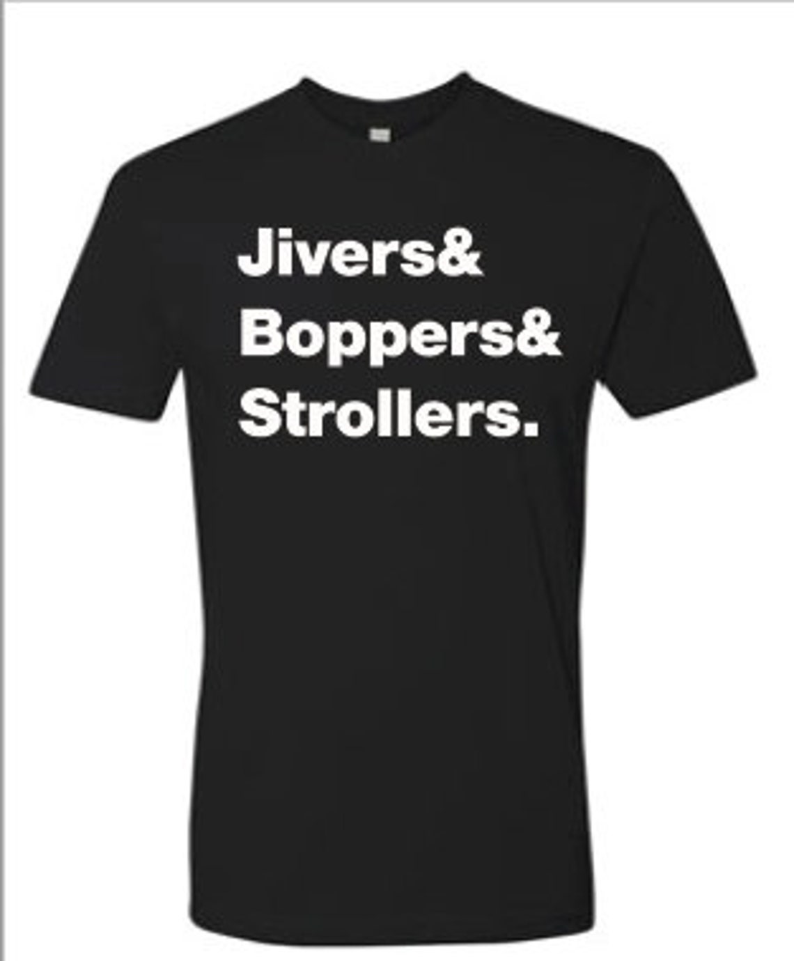 Jivers, Boppers & Strollers - Unisex/mens T-shirt - Rockabilly/top - Etsy