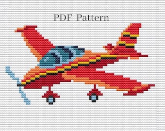 Plane Cross Stitch - Etsy
