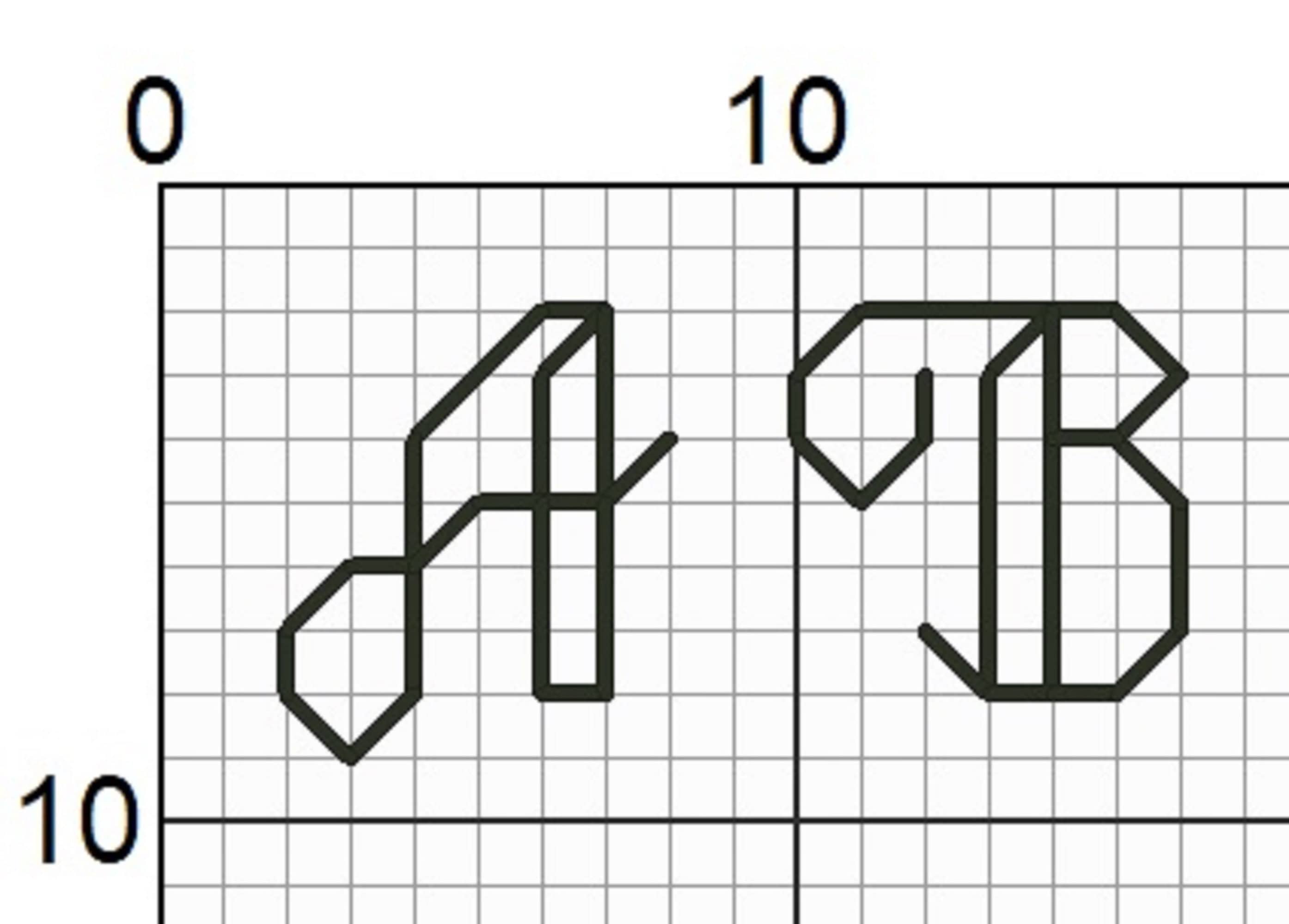 Cursive Font Cross Stitch Font Back Stitch Alphabet - Etsy UK