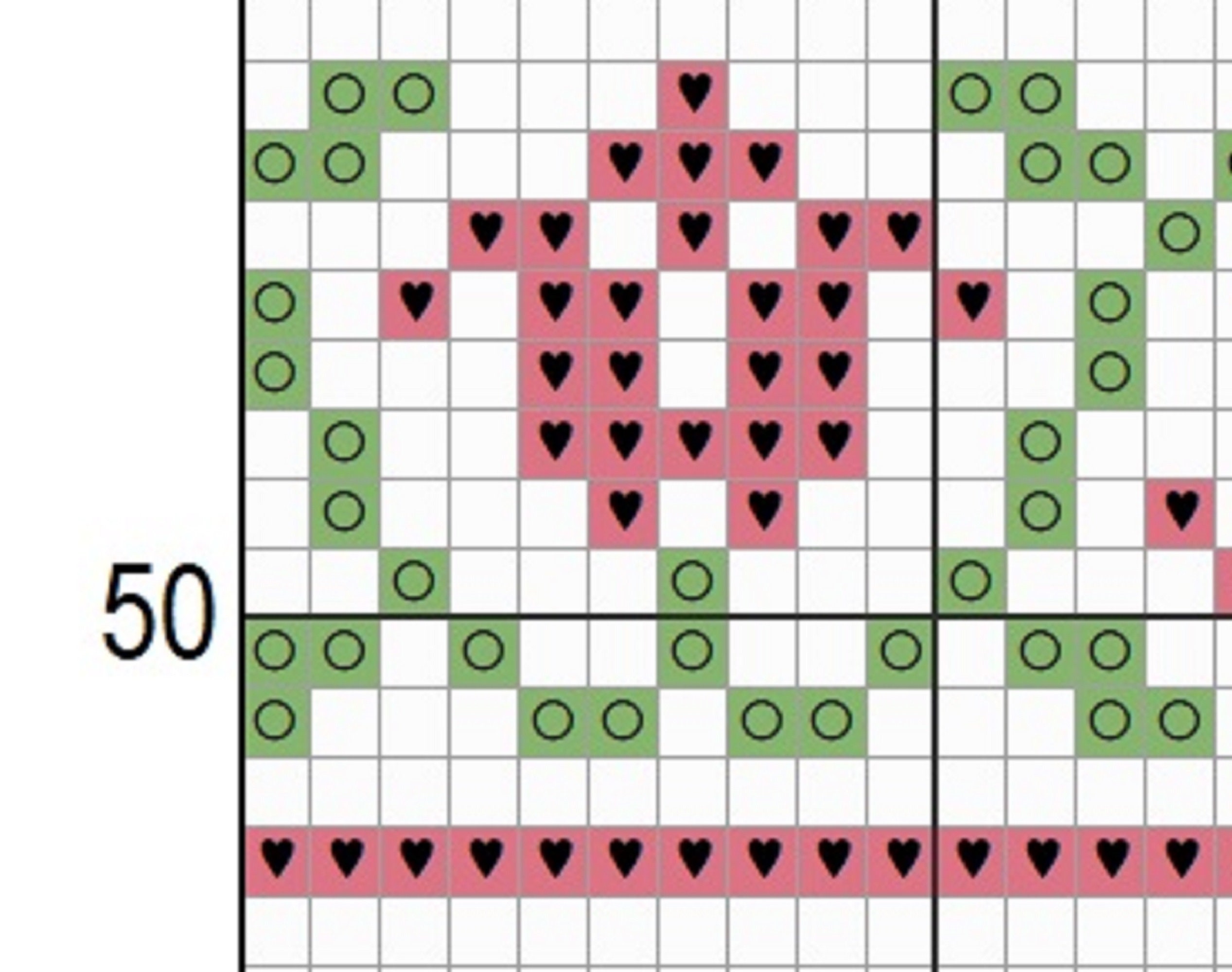 Tulip Cross Stitch Borders Pattern Floral Border Pink - Etsy Canada