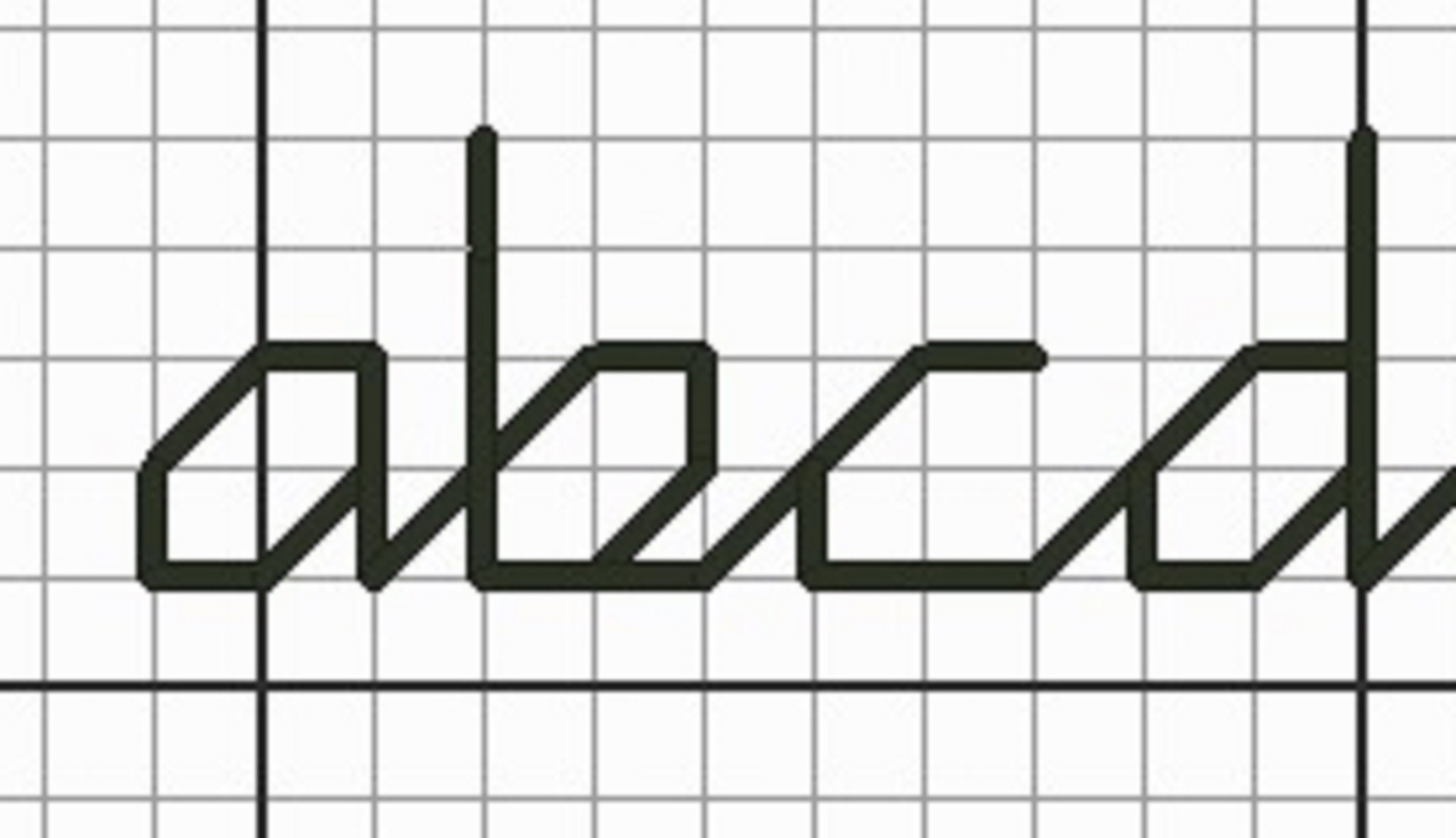 Backstitch Alphabet Cross Stitch Font Back Stitch Alphabet - Etsy Canada