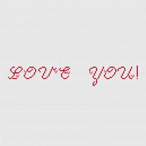 Cursive Alphabet Cross Stitch Pattern With Letters and Numbers for ...