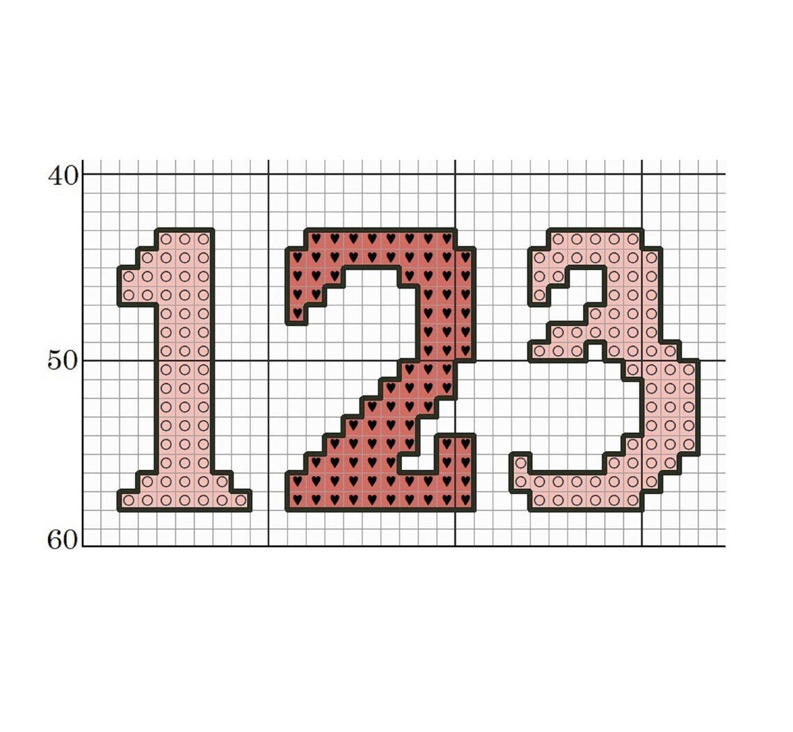 Christmas Alphabet Chart Cross Stitch Pattern With Initial Letters for ...