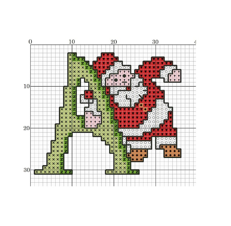 Santa Claus Alphabet Christmas Alphabet Cross Stitch Pattern - Etsy