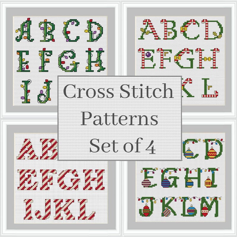 Fabric Alphabet Set Pattern - Etsy