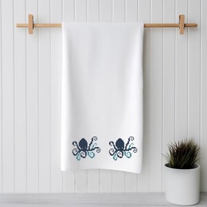 Octopus Cross Stitch Pattern, Sea Animals Cross Stitch, Mini Cross ...