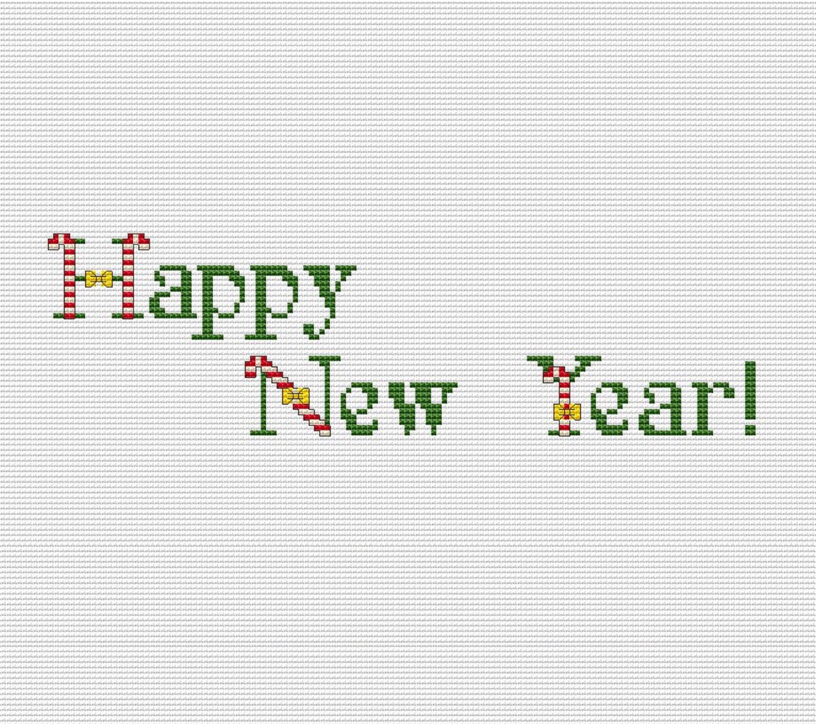 Christmas Alphabet Cross Stitch Pattern, Christmas Fonts, Cross Stitch ...