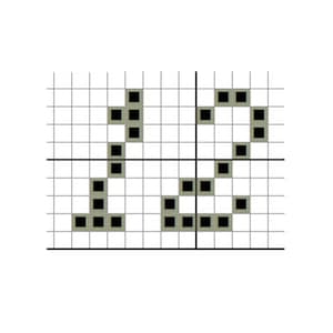 Cursive Alphabet Cross Stitch Pattern, Cross Stitch Font, Cross Stitch ...