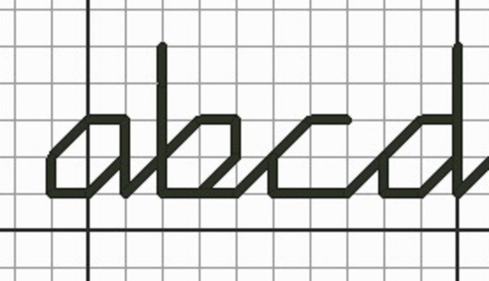 Backstitch Alphabet Cross Stitch Font Back Stitch Alphabet | Etsy Canada