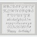 Cross Stitch Letters, Cursive Alphabet, Cross Stitch Alphabet, Cross ...