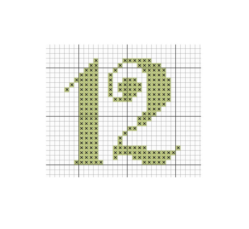 Christmas Alphabet Cross Stitch Pattern Cross Stitch Fonts - Etsy