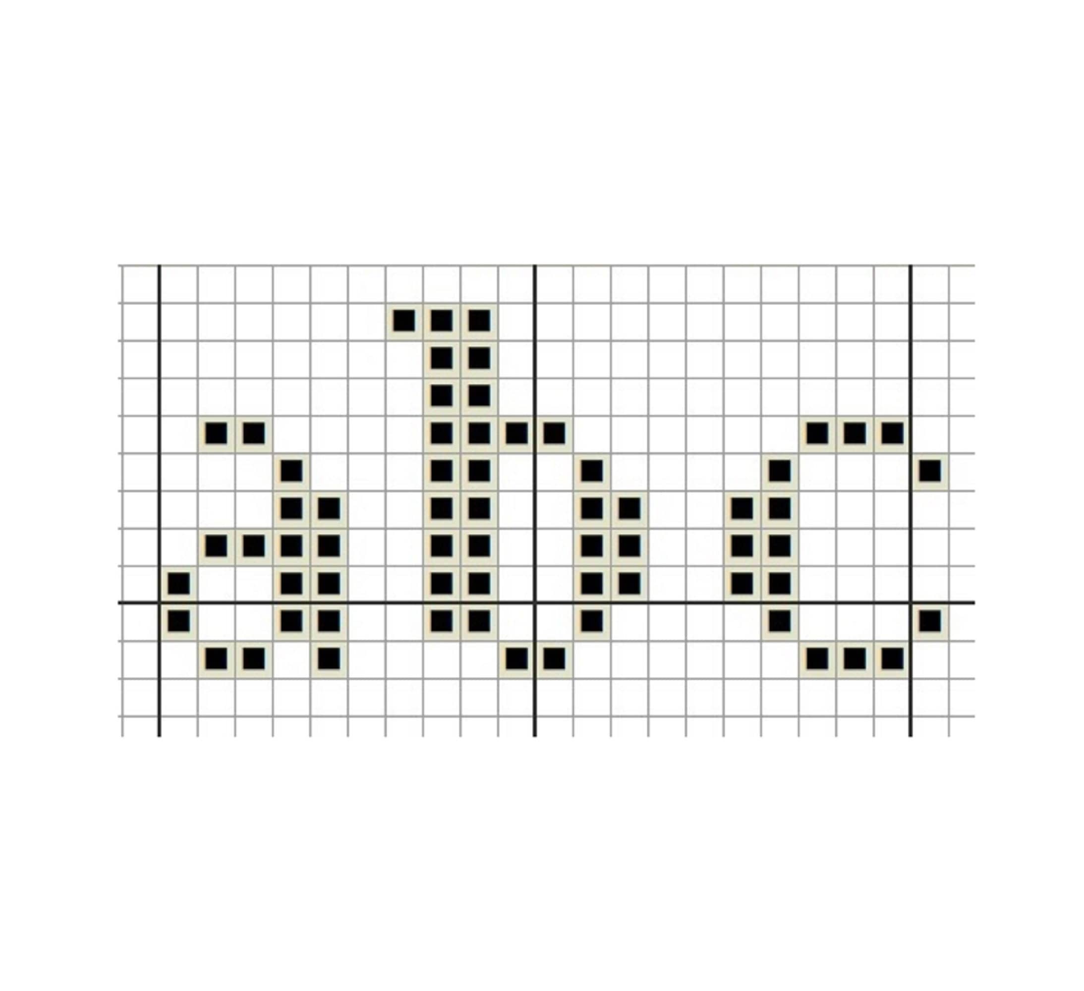 Cross Stitch Alphabet Pattern, Cross Stitch Font, Cross Stitch Letters ...