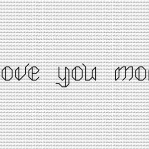 Cursive Font Cross Stitch Font Back Stitch Alphabet - Etsy