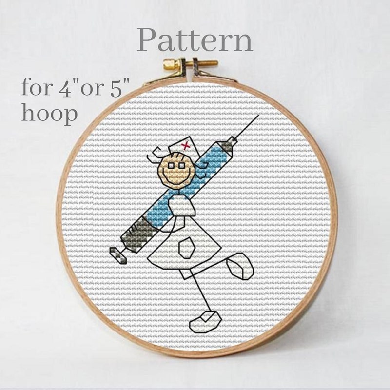 Nurses Day Cross Stitch - Etsy