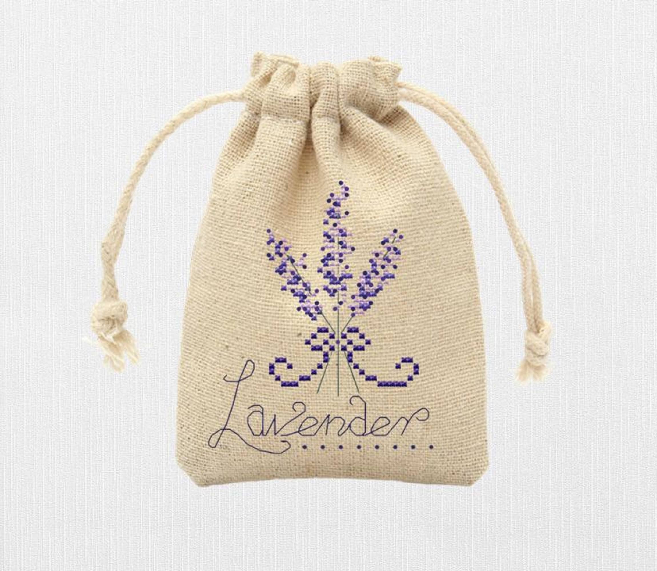 Lavender Cross Stitch Pattern - Etsy