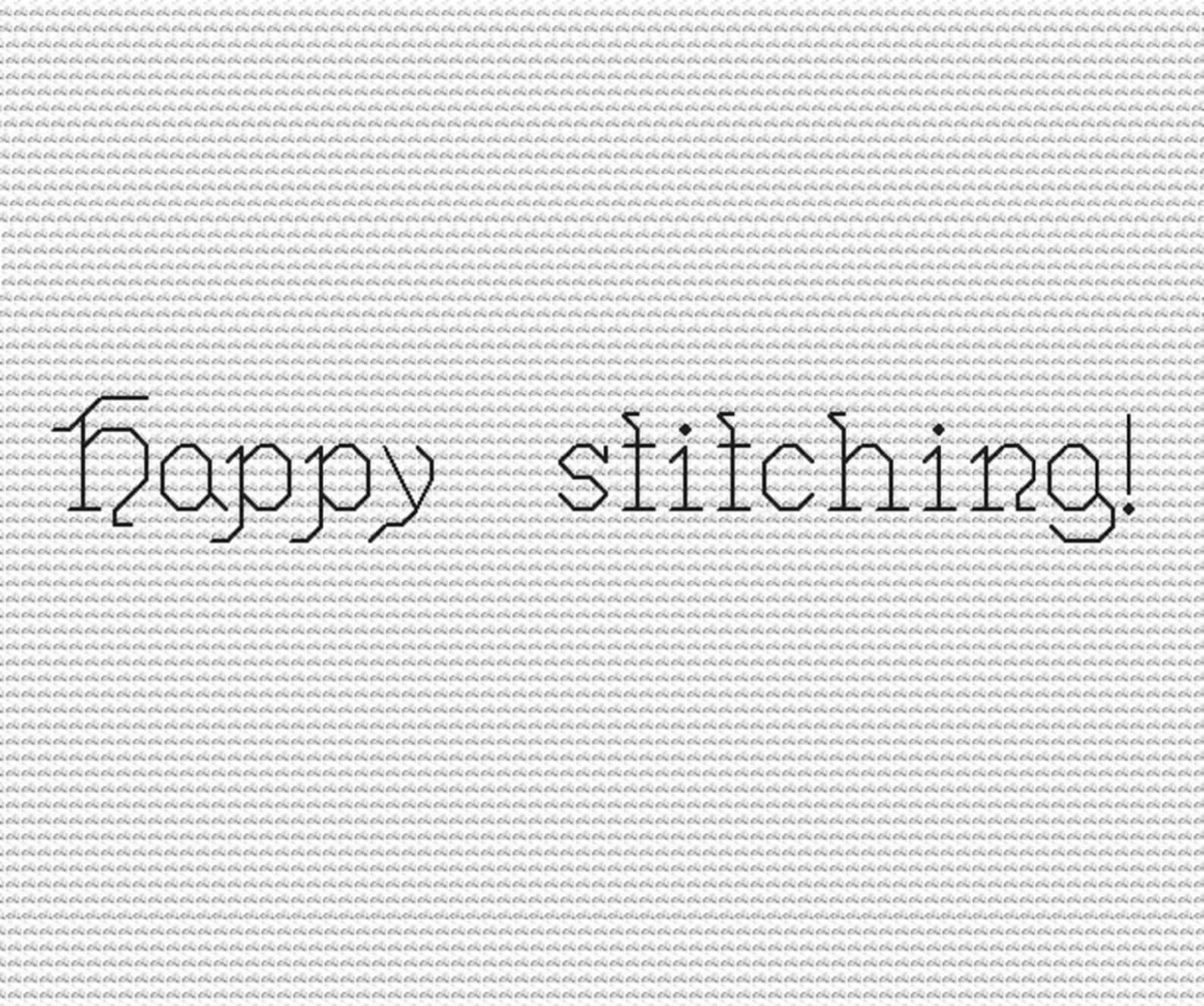 Backstitch Alphabet Cross Stitch Letters Back Stitch - Etsy