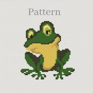 Frog Cross Stitch Pattern, Frog and Toad Hand Embroidery Pattern - Etsy