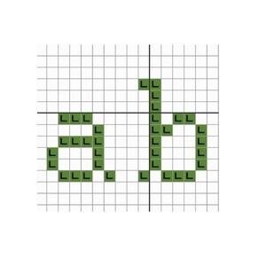 Small Alphabet Cross Stitch Pattern, Cross Stitch Letters, Cross Stitch ...
