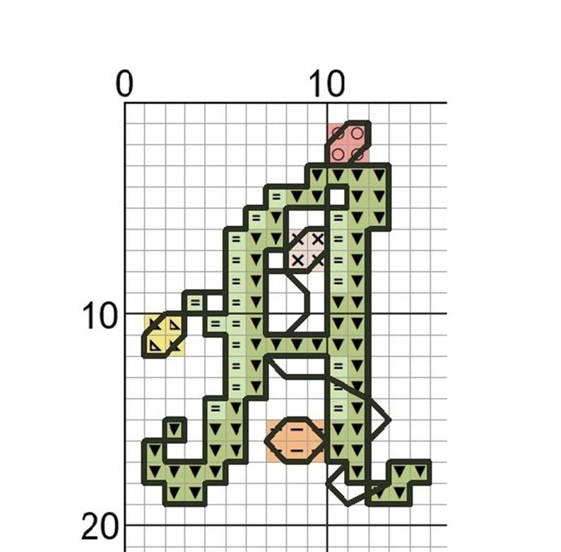 Christmas Alphabet Cross Stitch Pattern With Christmas Lights for ...