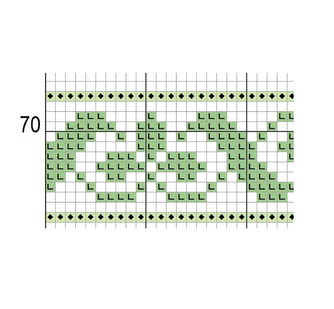 Cross Stitch Border Pattern Leaf Frames and Corners - Etsy