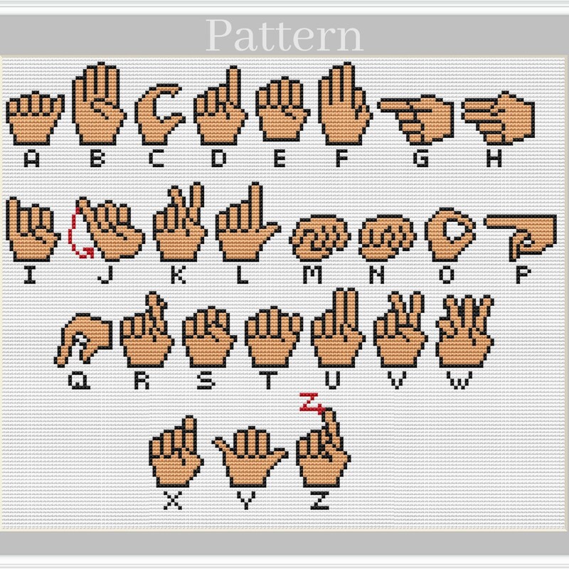 Cross Stitch Sign - Etsy