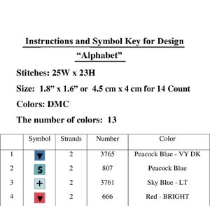 Cross Stitch Letters for Boys, Monogram Font, Blue Alphabet Cross ...