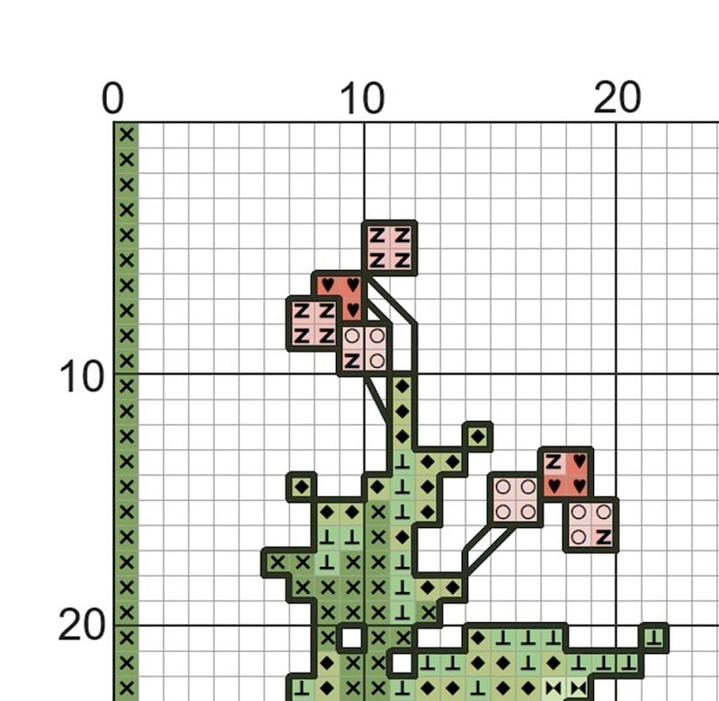 Christmas Border Cross Stitch Pattern With Floral Frames and Corners - Etsy