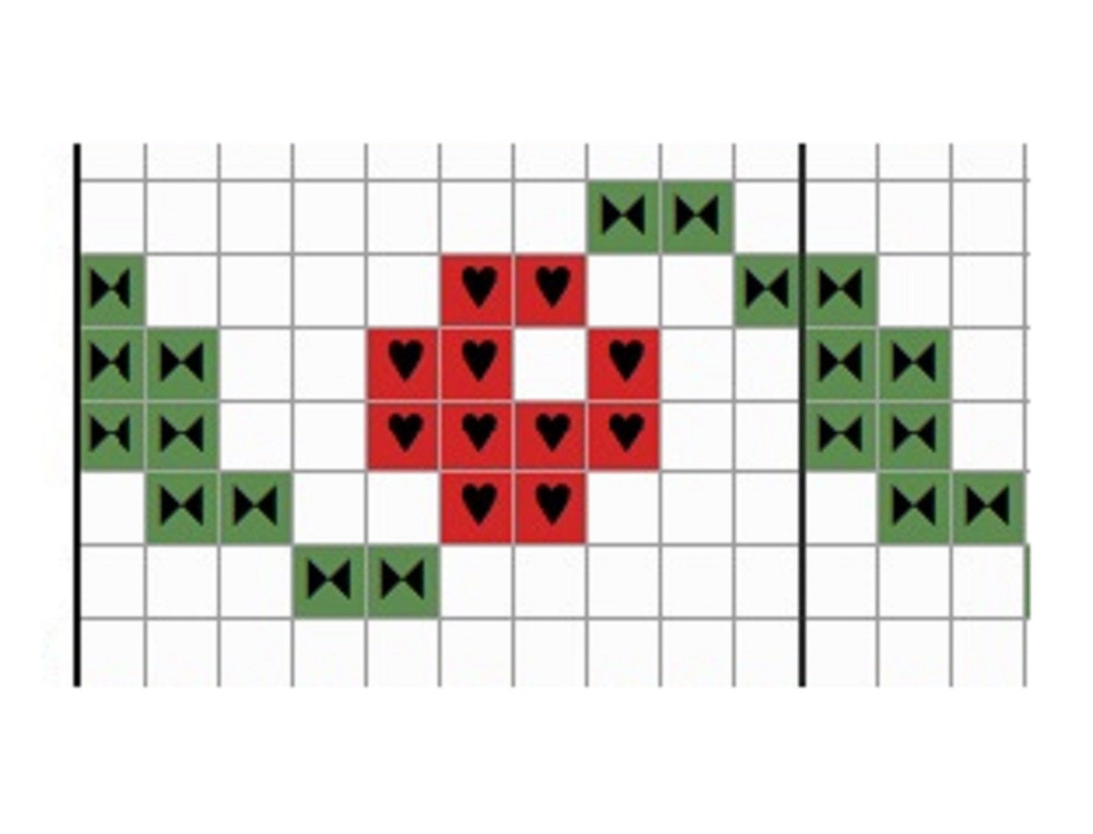 Square Border Cross Stitch Pattern, Christmas Border, Cross Stitch ...